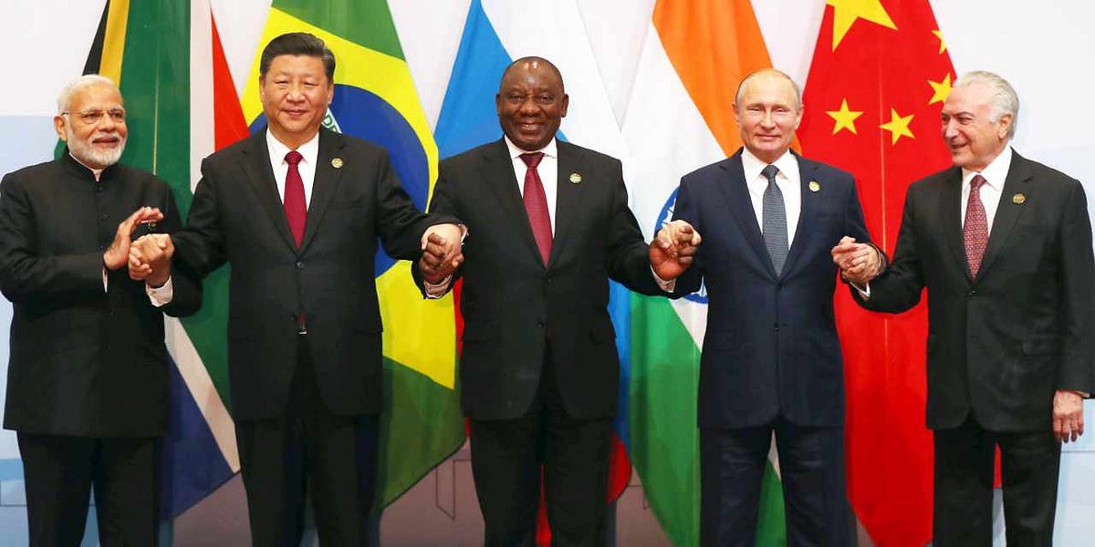 Shared post - #BRICS Nailed it, past the hysteria and the hype.