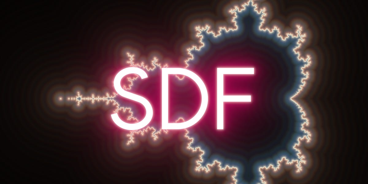 Signed Distance Fields - by Xor - GM Shaders