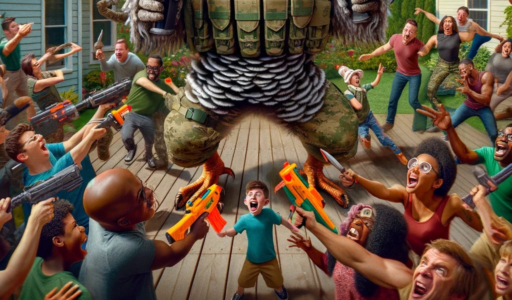 Thanksgiving Fights Back - by HistoryBoomer - Stuff Happens