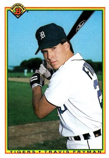 Travis Fryman Added To Bowman's Rookie-Card Kingdom