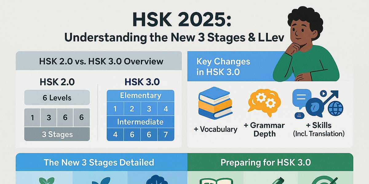 HSK Examination Format 2025: New Structure, Levels & What’s Changed