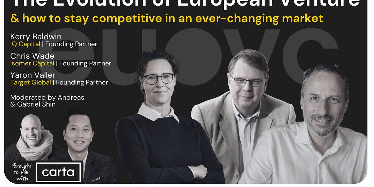 The evolution of European venture and how to stay competitive in an ever-changing market
