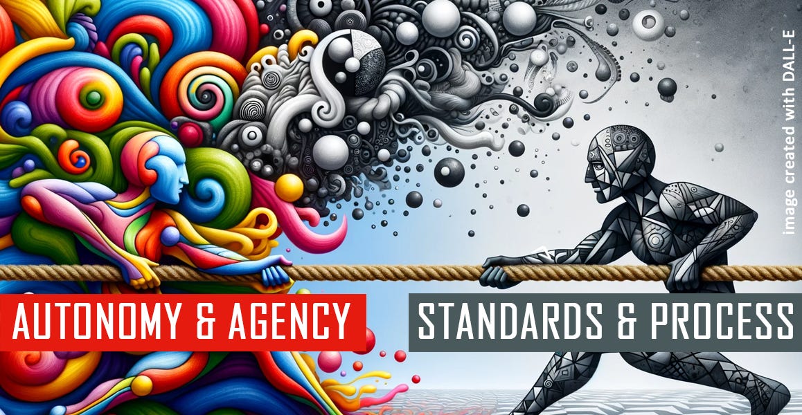 Balancing Agency and Autonomy with Organizational Effectiveness