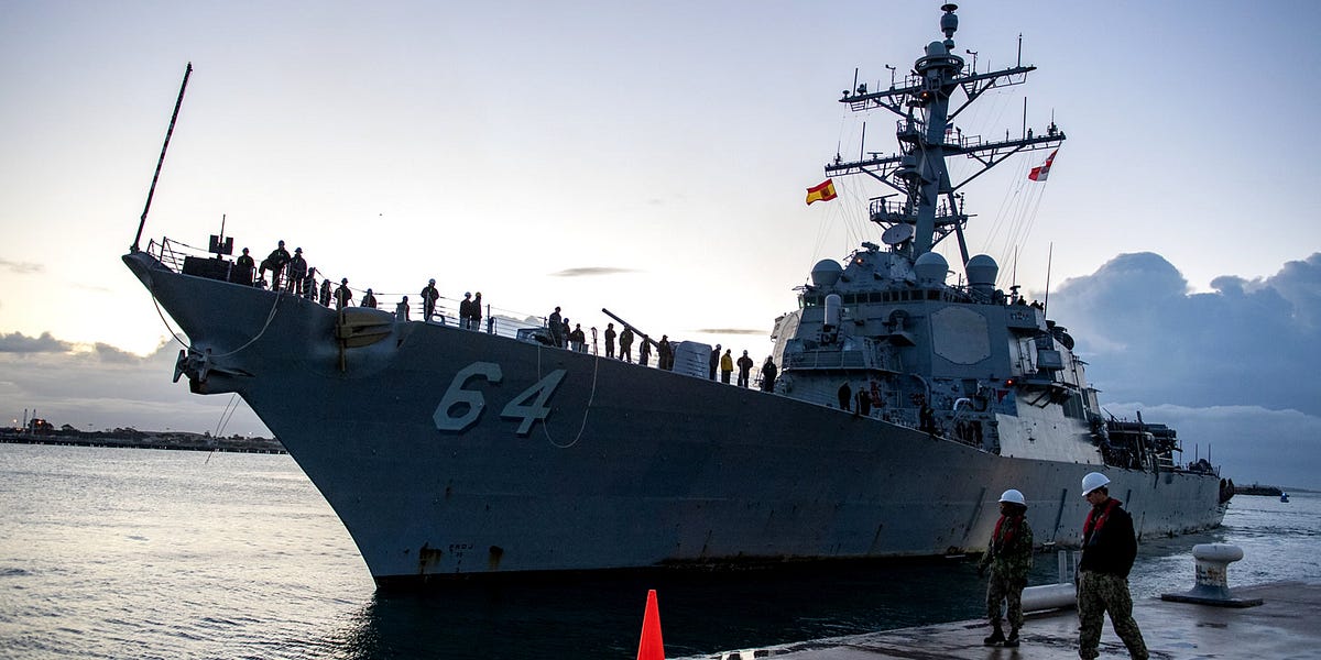 Updates: US Navy Warship Shoots Down Multiple Drones, Britain Reports ...