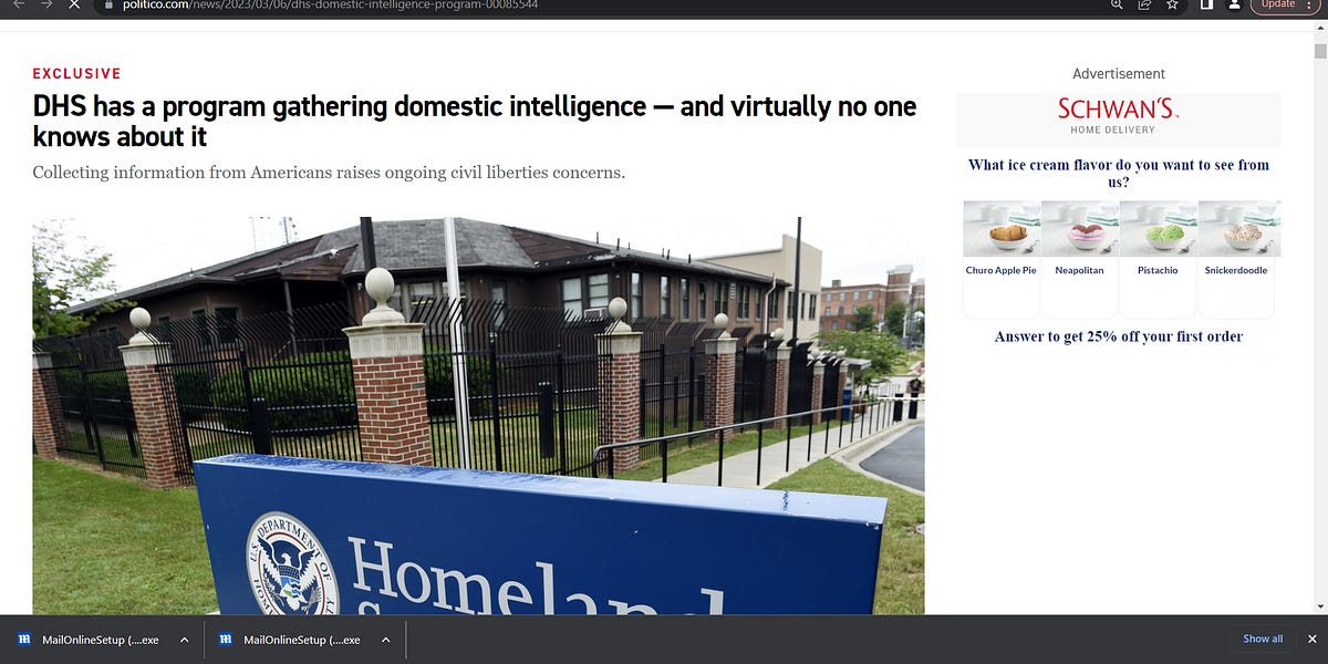 Why is Department of Homeland Security (DHS) gathering information on ...