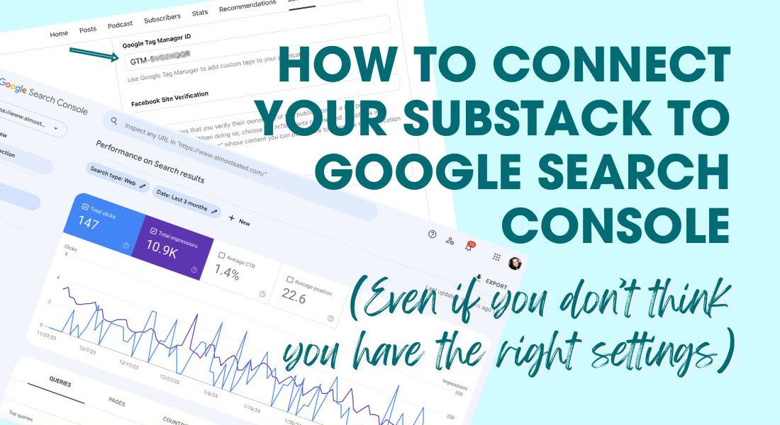 How to Connect Your Substack to Google Search Console
