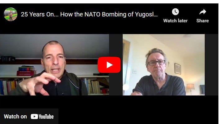 25 Years On... How the NATO Bombing of Yugoslavia Led to the US Proxy ...