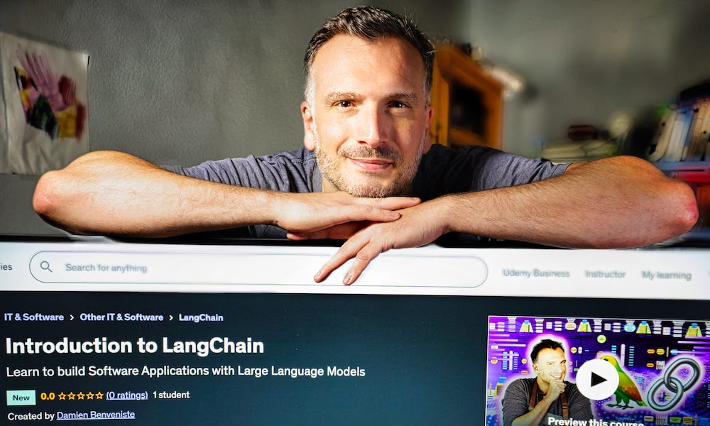 Introduction to LangChain Course: 50% off!