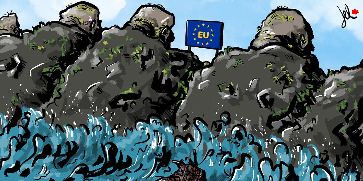 Editorial cartoon: The cold shoulder - DelRosso Cartoons