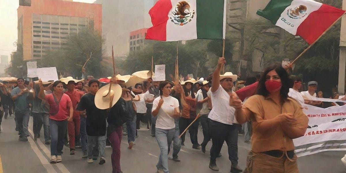 Mexicans in Military Costumes Protest SB4 in Dallas