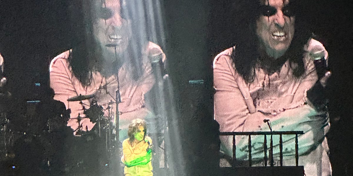 The Year of Concerts (#1): Alice Cooper