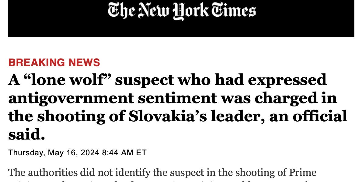 Can The Deep States Message On The Attempted Assassination Of Slovakia