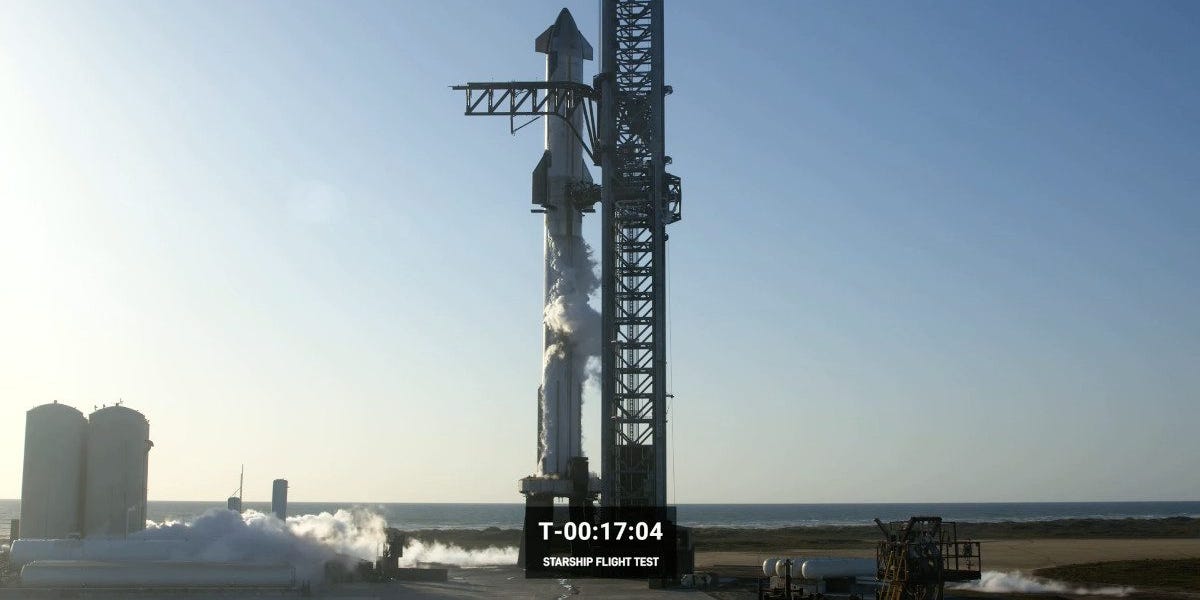 Starship Launch Scrub Caused by Pressurization Issue