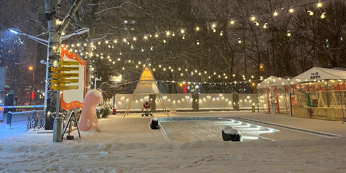 The last snow day of Beijing - by siyuan - Siming Shan