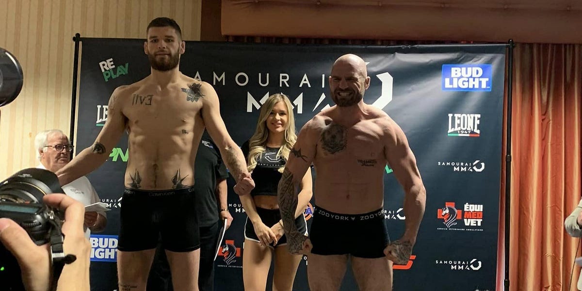 La pesée officielle de Samourai MMA 5 - MMA Talk Substack