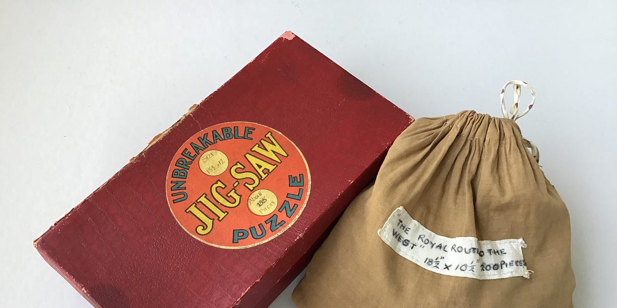 30. Vintage puzzles made by Chad Valley - by Bill Huot