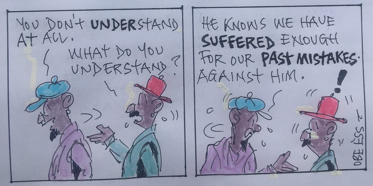 The CONmedians - by Obe Ess - Obe’s Newsletter