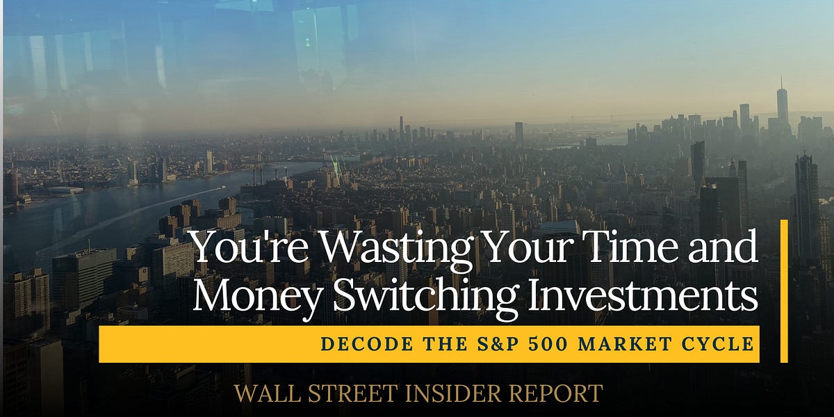 📊You're Wasting Your Time and Money Switching Investments