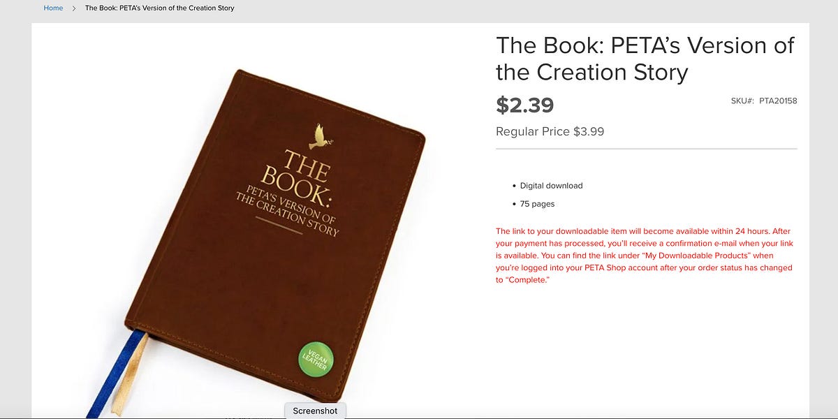 Fact check: PETA asks AI to write a Vegan Bible