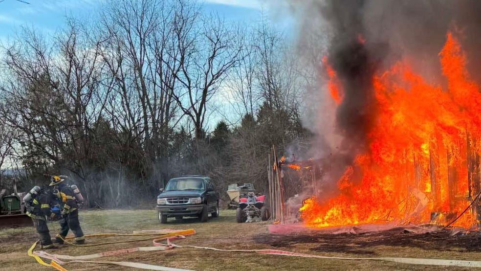 Luray Fire Department Battles Two Fires In Two Hours