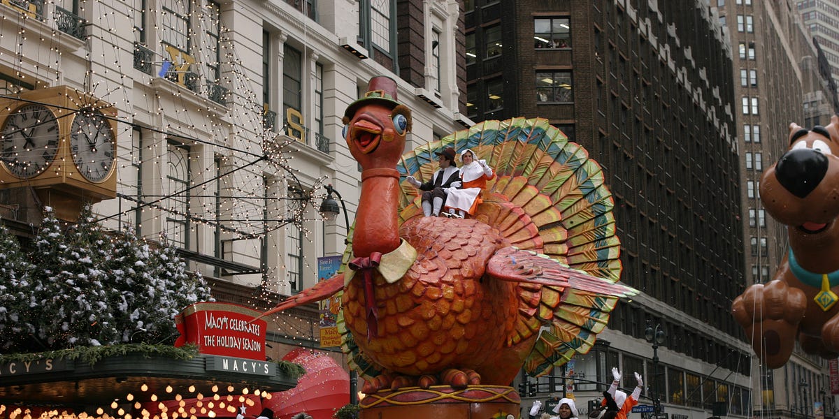 What We’re Grateful For - by Oliver Wiseman