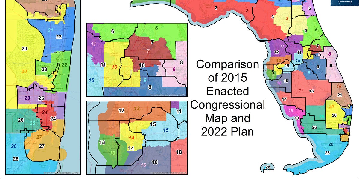 Issue 126 Florida Congressional Map Struck Down