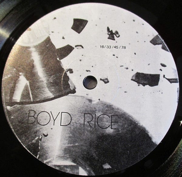 Boyd Rice - The Black Album: A Retrospective - by pilleater