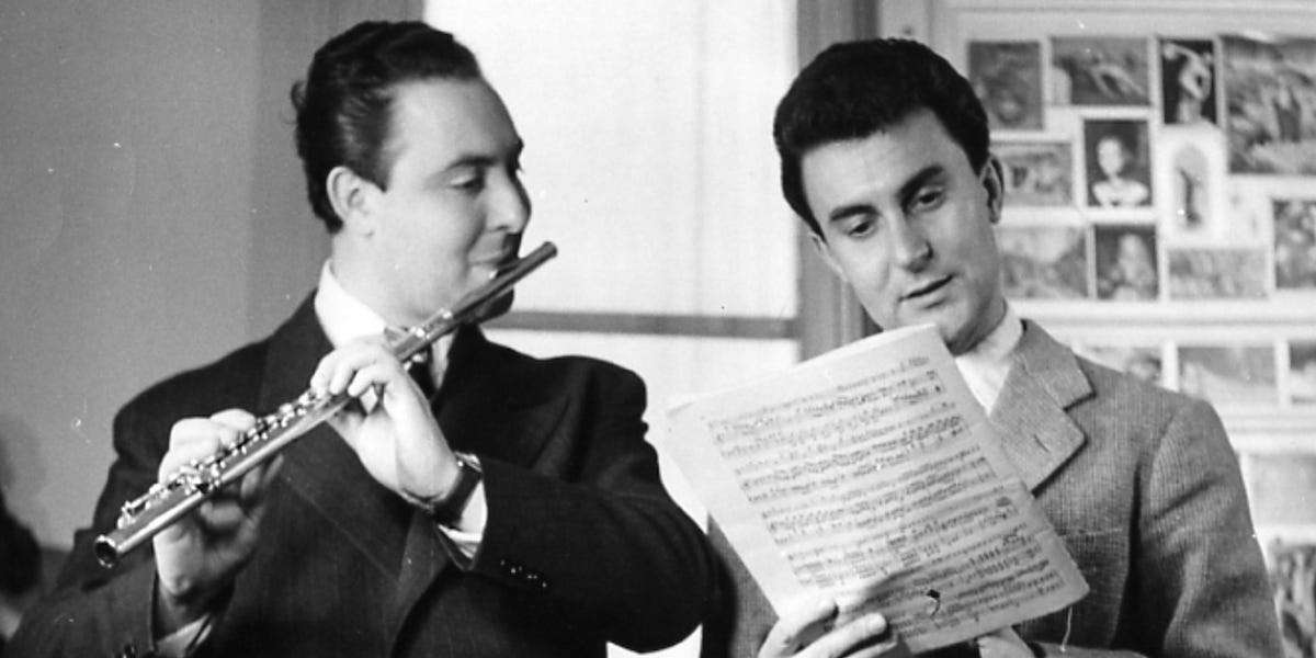 Jean-Pierre Rampal and new music - by Elisabeth Parry