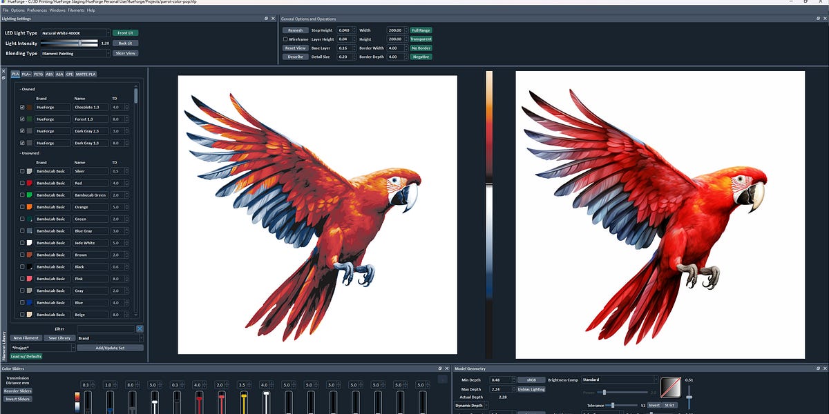 Full Release of HueForge v0.7.0 - by Horn & Rhode