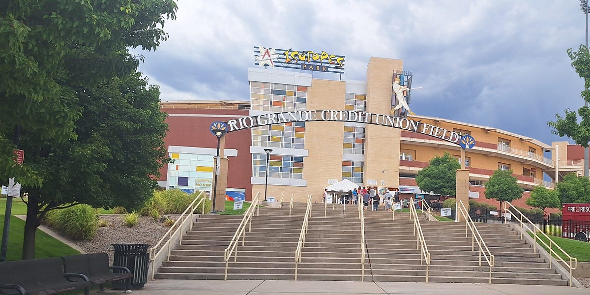 Isotopes Park - by Paul Hamann - Paul’s Ballparks