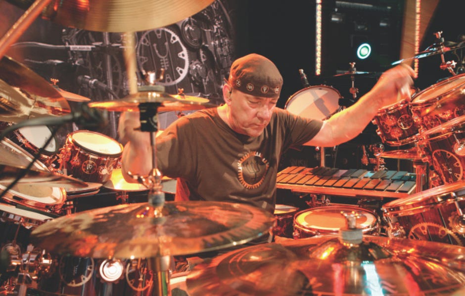 Neil Peart: 10 claves para el éxito - by Sergio Sosa