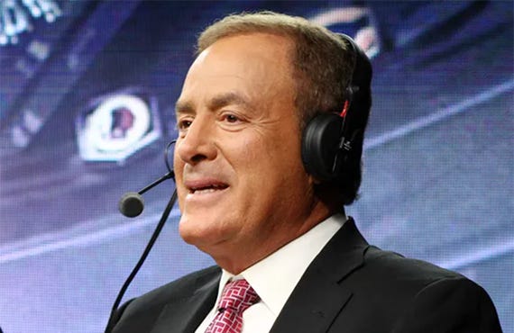 NBC drops Al Michaels from its NFL playoff coverage / Hightown to end ...