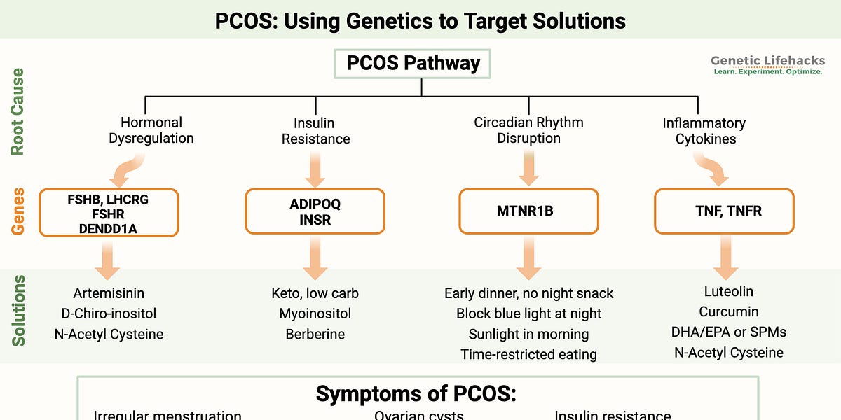 PCOS solutions | Leaky gut genes - by Debbie Moon