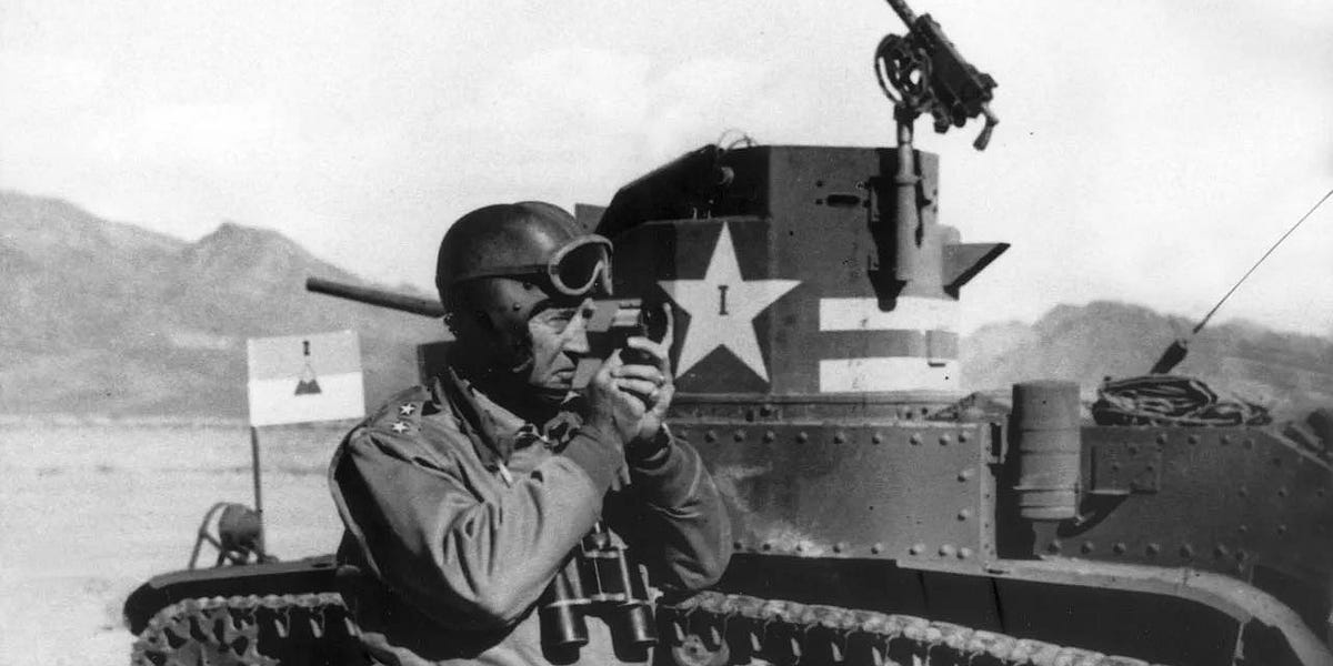 Patton takes command in North Africa - by Martin Cherrett