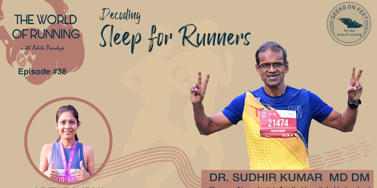 💤 🎧 Decoding Sleep for Runners, Straight Leg Bounds, New Delhi Marathon ...