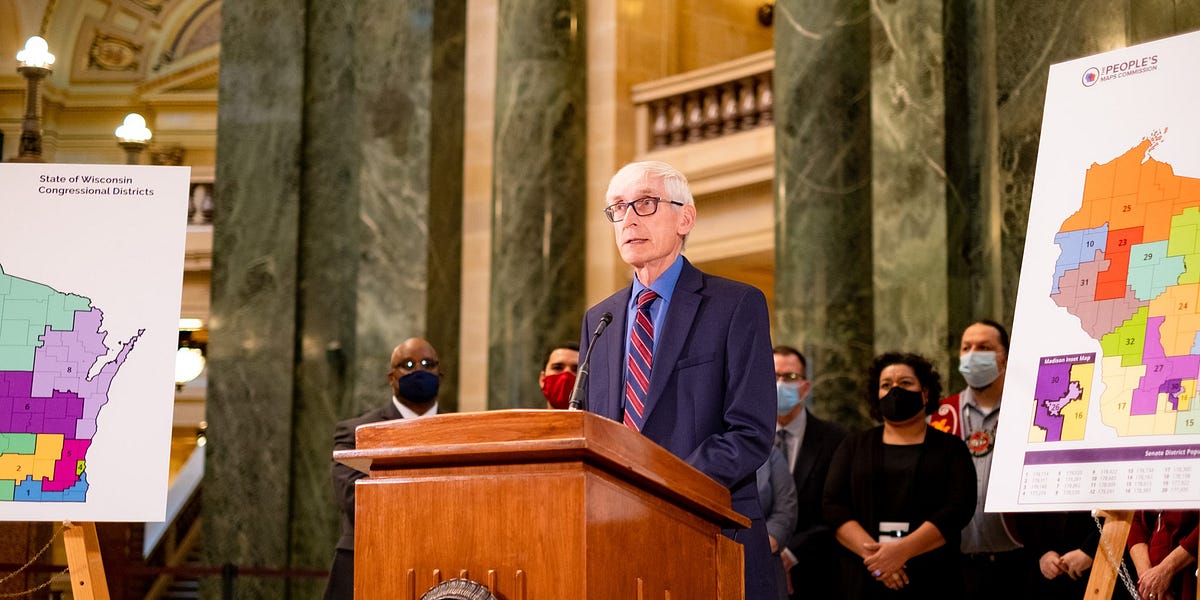 Why Tony Evers should sign the maps - by Dan Shafer