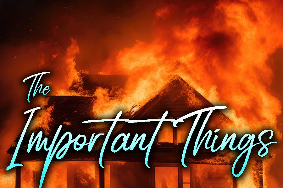 The Important Things - by Kai MFS - Fun Sized Fiction