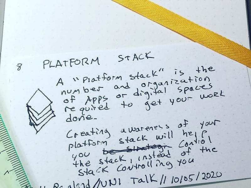 What is a Platform Stack? - by Lance Cummings