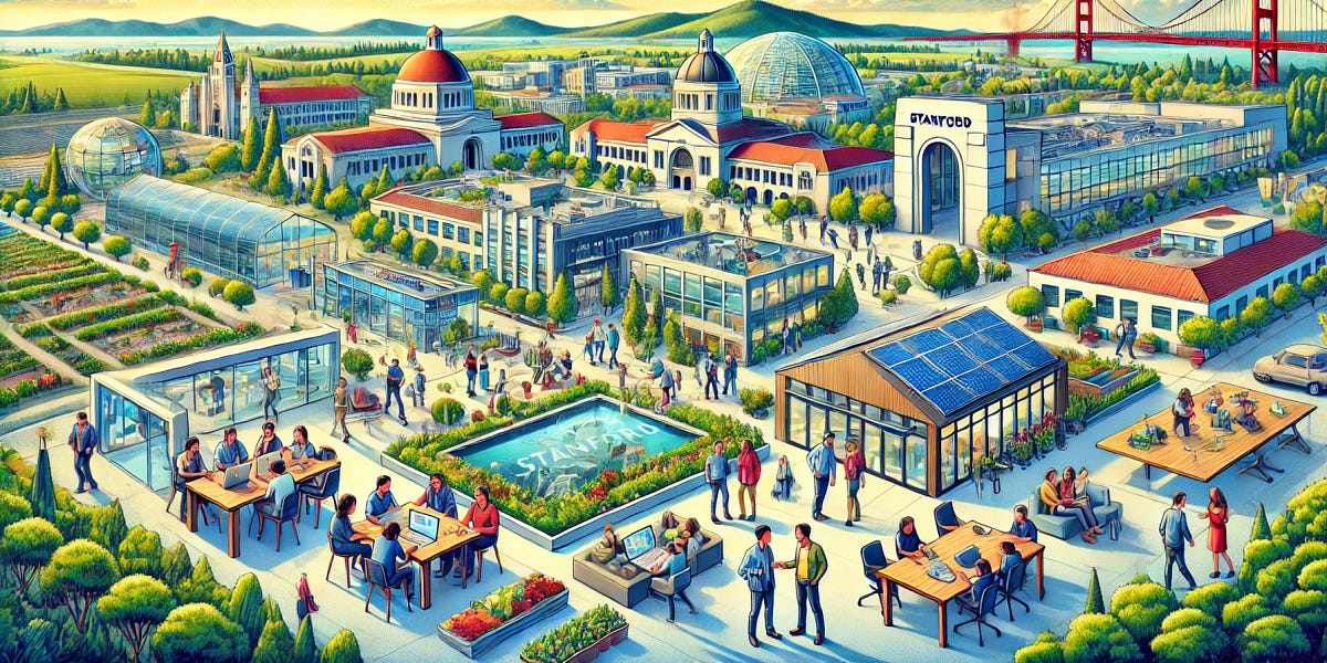 Why is Stanford University able to produce world-class startup founders?