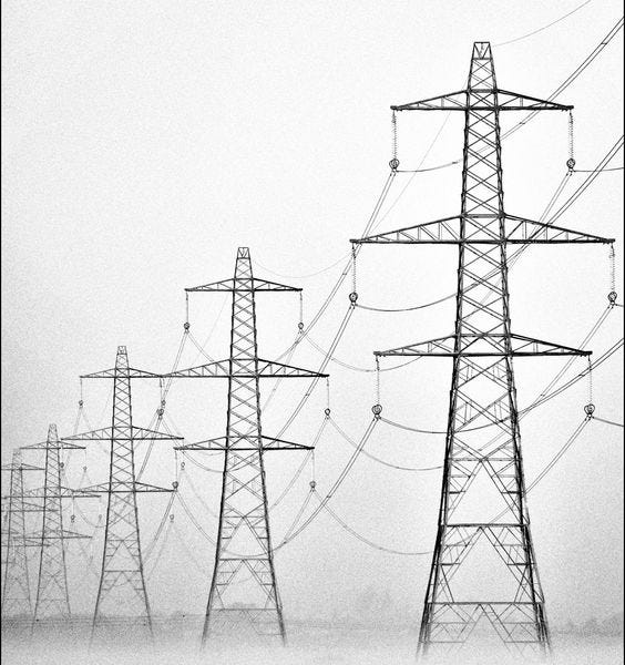 Pylons - by Thomas J Bevan - The Commonplace