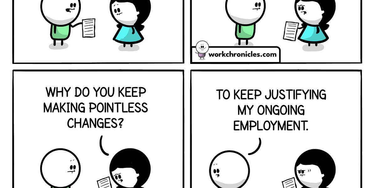 (comic) Shake things up a bit - Work Chronicles