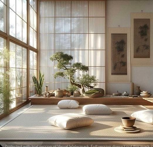 Japanese Minimalist Zen - Color Insider