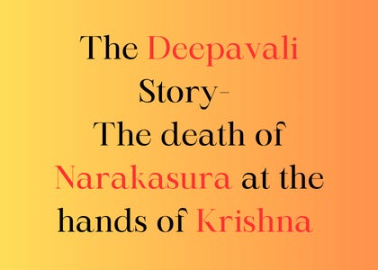 The Killing of Naraka- Part 1 - by Bharathi V- MyMBJourney