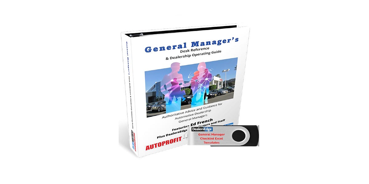 All In One Reference Guide For Dealership GM Operations
