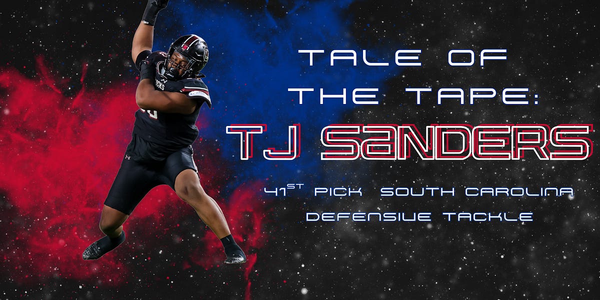 Tale of the Tape: TJ Sanders - by Joe Marino