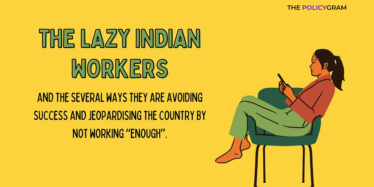 Lazy Indian workers, are they working “enough”? + Help us build a ...