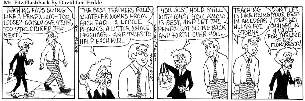 Pedagogy and the pendulum... - by David Finkle