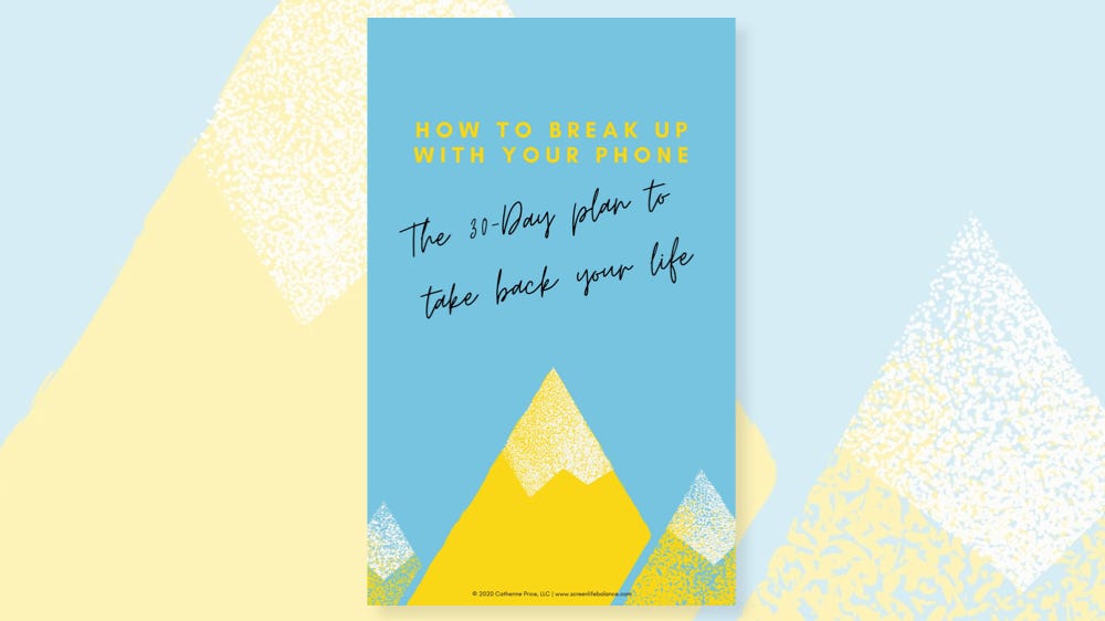 How to Break Up With Your Phone Workbook