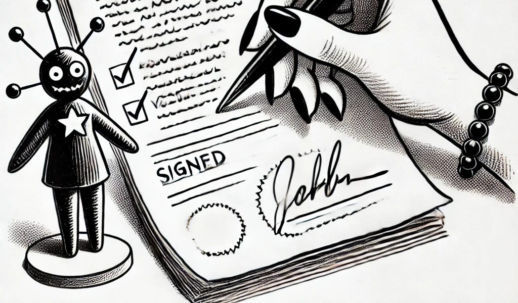 Friendship Fighting Contract - Alexa’s Newsletter