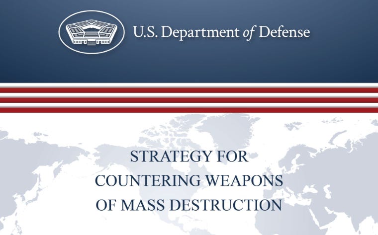 DOD Announces Release of 2023 Strategy for Countering Weapons of Mass ...